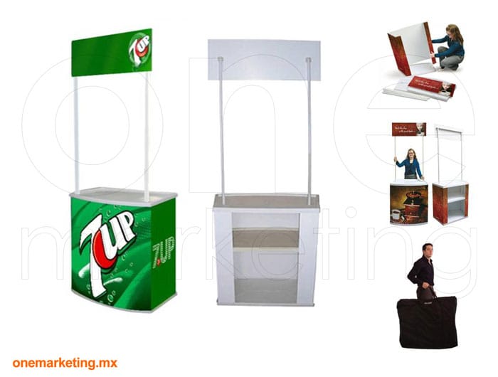 Adquiera un Demostand o Mesa Promocional en One Marketing